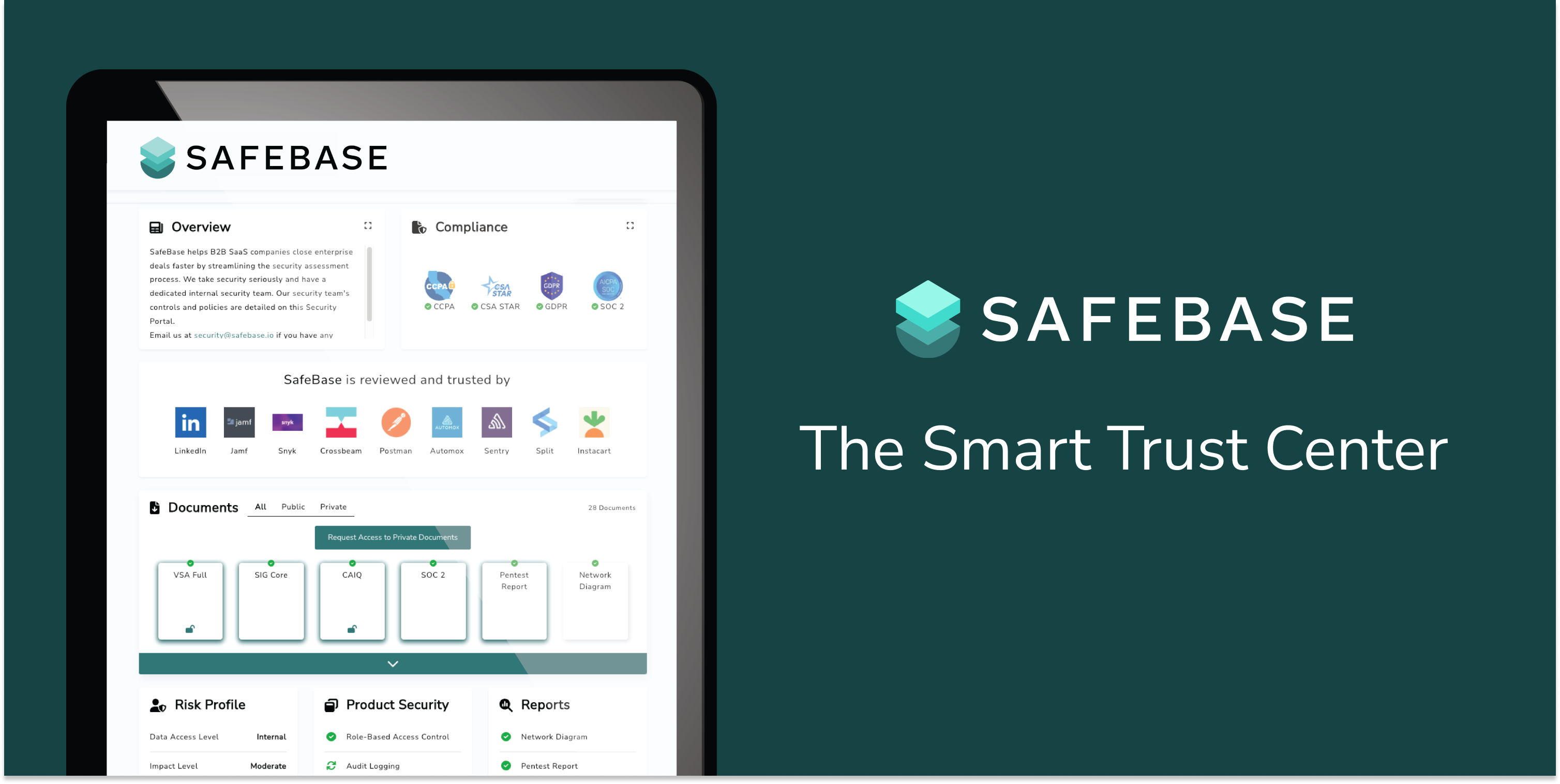 The Trust Center Built For Modern Security Teams Safebase